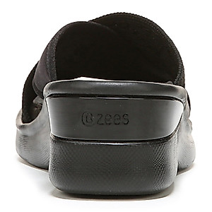 BZees Womens Sundance Slide Sandal Black 8 M