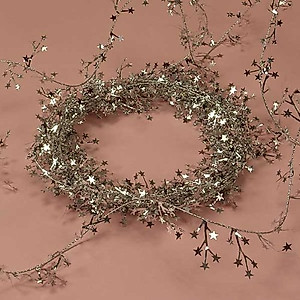 Silver Small Star Garland