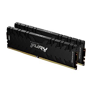 32GB 3600MHz DDR4 CL16 DIMM (Kit of 2) 1Gx8 Fury Renegade Black