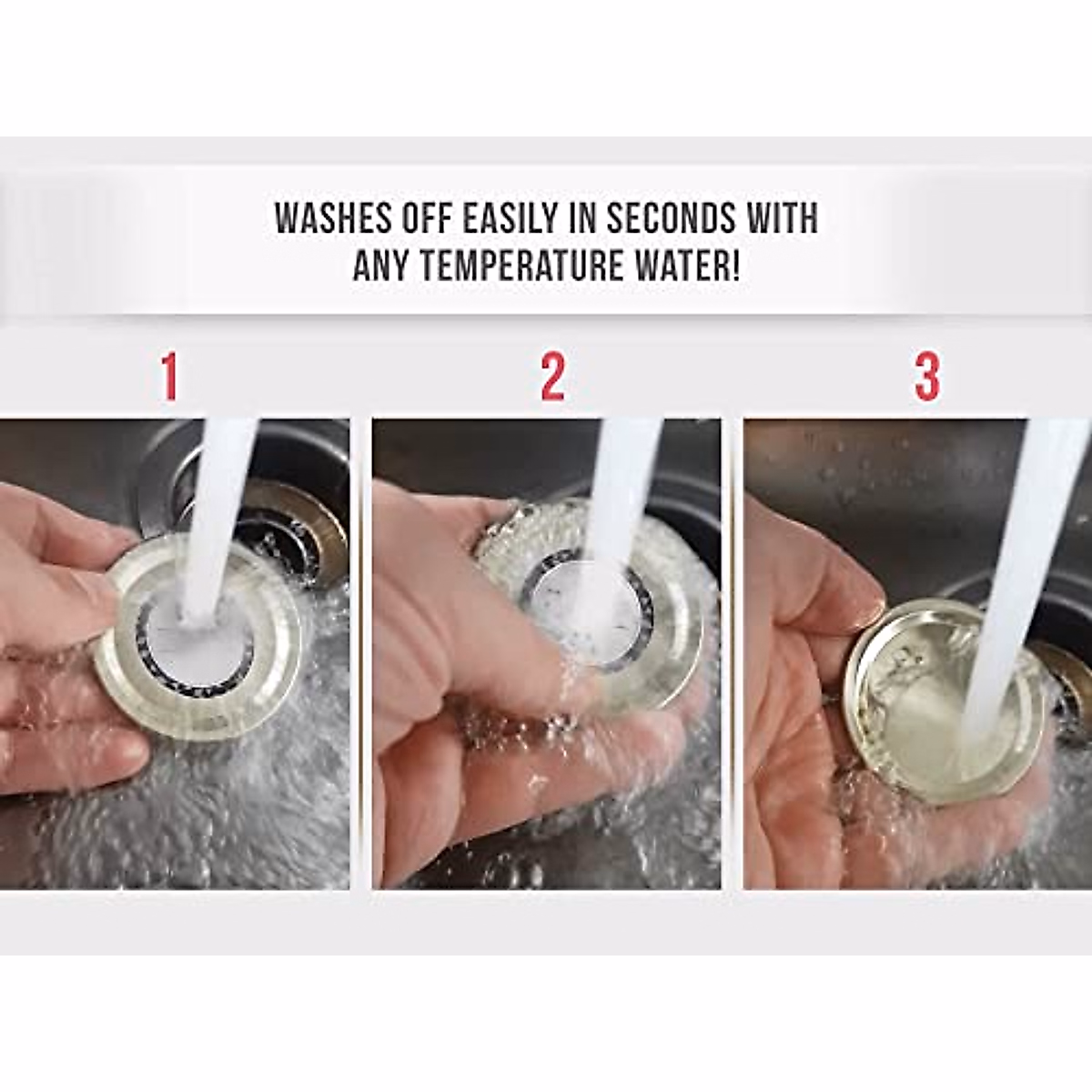 Dissolvable Canning Labels for Jars – 200 Dissolvable Mason Jar Labels - Dissolvable Food Labels for Containers - Jam Homemade Canning Jar Labels Stickers - Removable Mason Jar Labels 2" Black