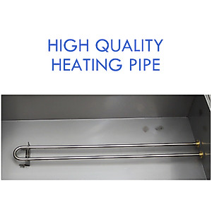 TECHTONGDA 5-Pan Bain-Marie Buffet Food Warmer Electric Steam Heater Stainless Steel Parties Catering Restaurants 1500W