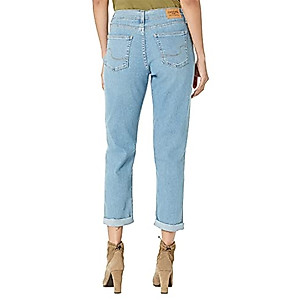 Levi Strauss Signature Gold Women's Mid Rise Slim Boyfriend Jeans (Available Size), (New) Creekside, 14 Plus
