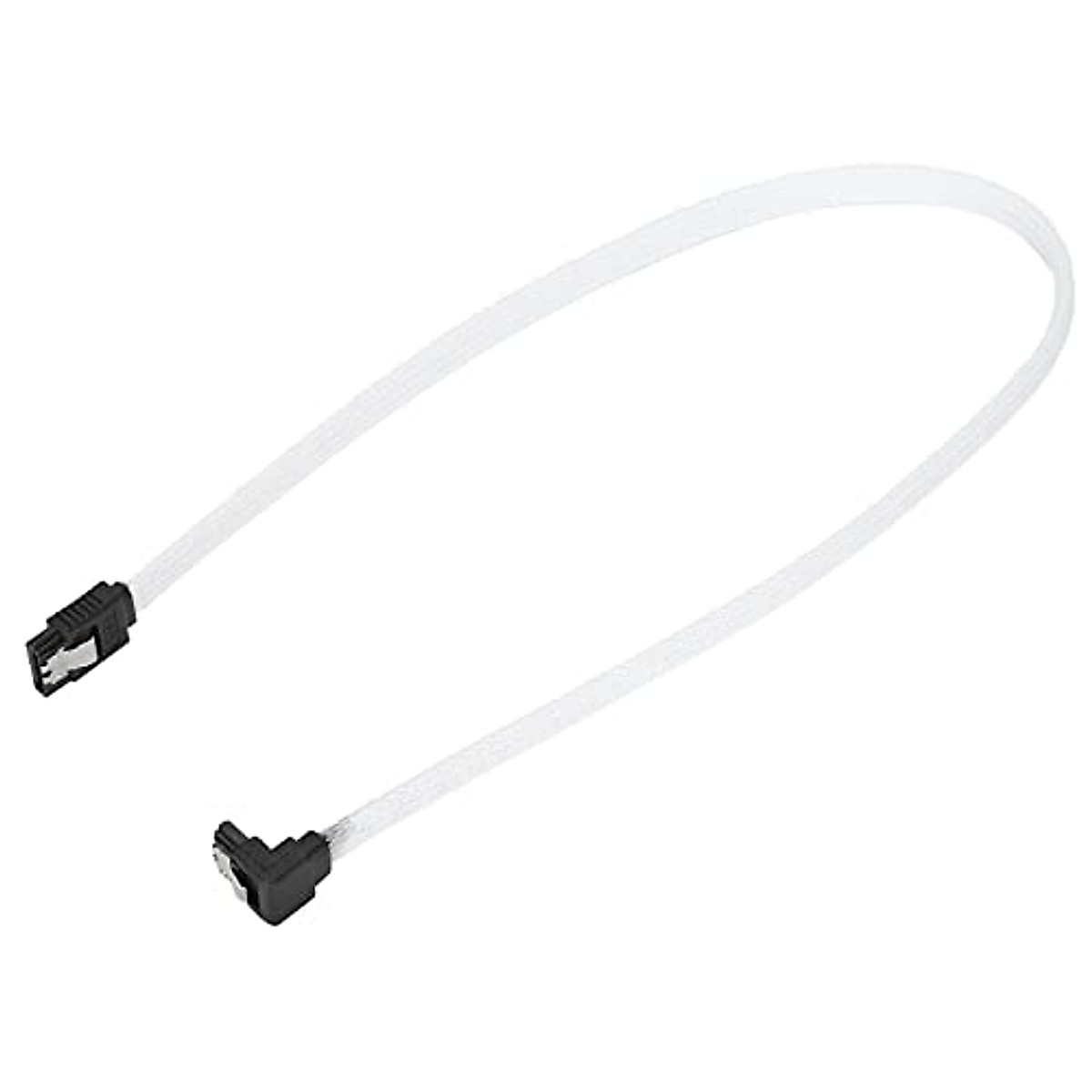 Cables SSD, Cable Elbow 500MB/S Solid State Drive Dual‑Channel SAS Replacement for 3.0 6Gbps for Solid‑State Disk for SPE(White (Elbow))