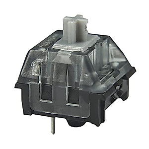 70 PCS Kailh Super Speed Silver MX SMD 3 Pin RGB Switches for Backlit Mechanical Gaming Keyboard (Super Speed Silver)