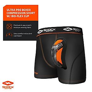 Ultra Pro Boxer Comp Short w/Ultra Cup Blk M/M