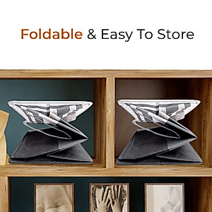 STORAZE 3-Pack Large Laundry Basket,75L Each Waterproof And Freestanding Laundry Hamper, Collapsible Tall Clothes Hamper with Extended Handles for Clothes and Family-Gradient Grey