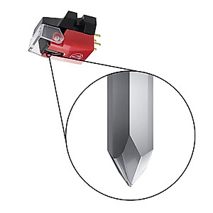 Audio-Technica VM540ML/H Turntable Headshell/Cartridge Combo Kit Red