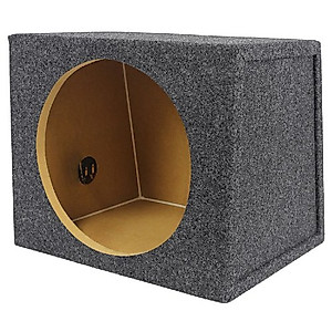 Rockville RHB12 12 Inches Sealed Hatchback Car Sub Enclosure Box 0.92 Cubic Feet