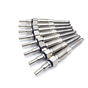 Ensun E2TZ-12A342-A Diesel Glow Plug (Pack of 8) - Dual Coils Fast Start - replacement for - Ford 1987-1994 IDI 6.9 7.3L F250 F350 F59 E250 E350 replace # ZD-9