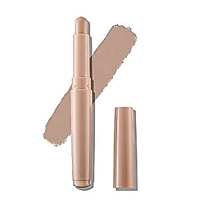 MAEPEOR Matte Shimmer Eyeshadow Stick 10 Colors Cream Eyeshadow Pen Waterproof and Long Lasting Shadow Stick (103# Putty)
