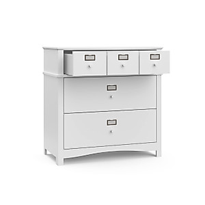Graco Clara Dresser, 3 Drawer, White
