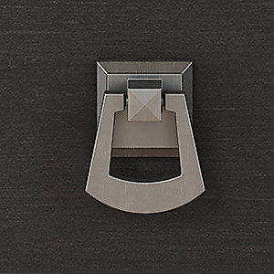 Bush Furniture Salinas Bathroom Storage Cabinet with Doors, Vintage Black