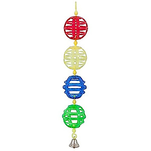 JW Pet Company Activitoy Lattice Chain Small Bird Toy, Colors Vary