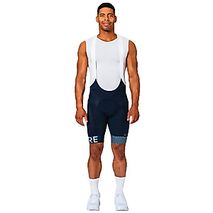 GORE WEAR Men's Standard C5 Opti Bib Shorts+, Orbit Blue/White, M