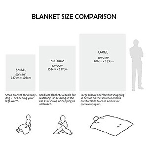 Darkt Burrito Shota Aizawa Flannel Air Conditioning Blanket Warm Throw Blanket Quilt Suitable All Seasons for Couch Bed Sofa 80x60 Inch for Adult