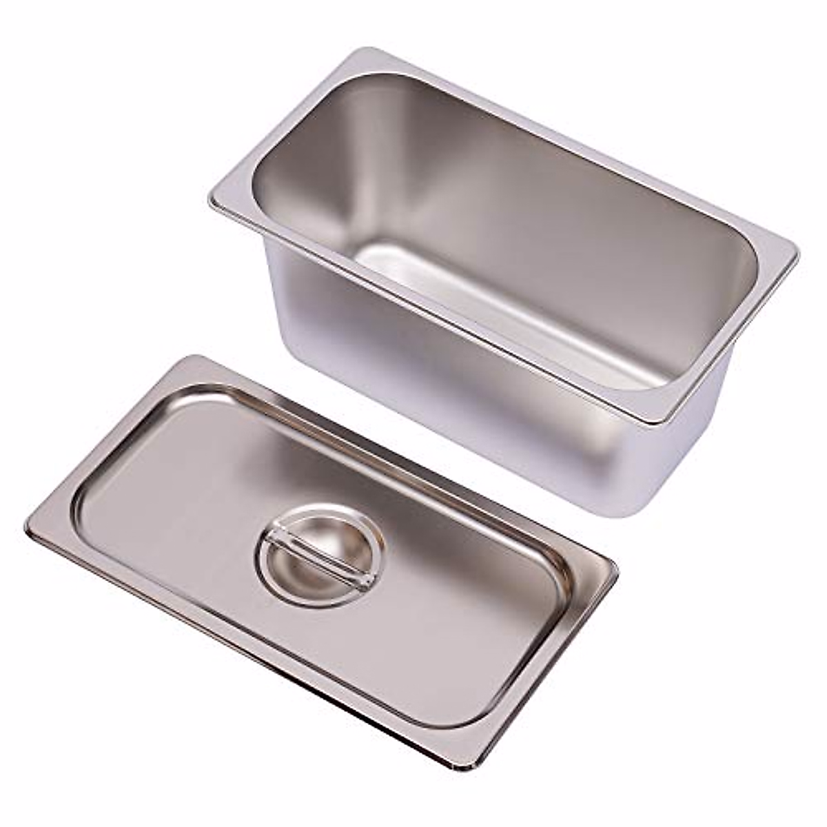 110V 6-Pan Commercial Food Warmer Food Buffet Warmer Food Pans for Buffet Stainless Steel Electric Food Steamer Adjustable Heat for Catering and Restaurants (5.7in Deep)