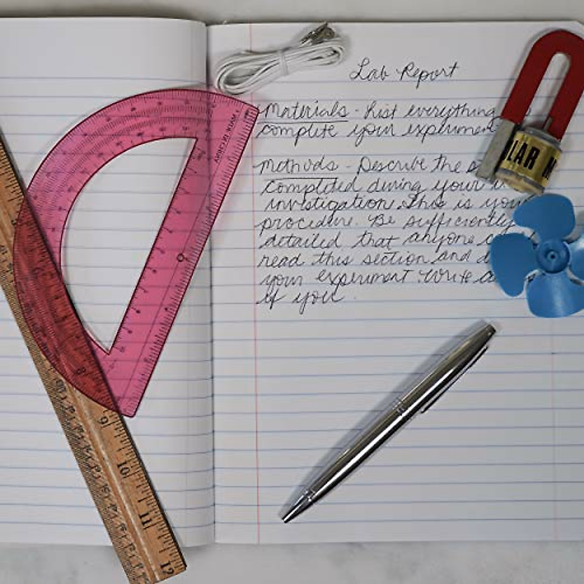 Cross Calais Refillable Ballpoint Pen, Medium Ballpen, Includes Premium Gift Box - Chrome/Blue