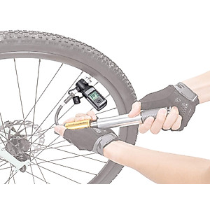 Topeak Shuttle Digital Tire Pressure Gauge, 300 PSI/20.7 BAR