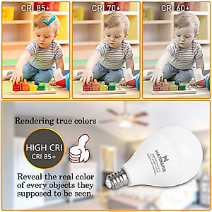 hansang E12 LED Ceiling Fan Light Bulbs 60 watt Equivalent, E12 Candelabra Base led Bulbs Warm White 2700K,A15 Small Base LED Light Bulbs for Ceiling Fan,600LM,Non-Dimmable, 8 Pack