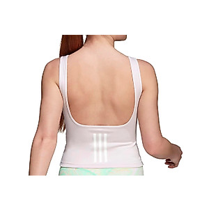 adidas Women's HYPERGLAM AEROREADY Training Tank TOP, X-Large White