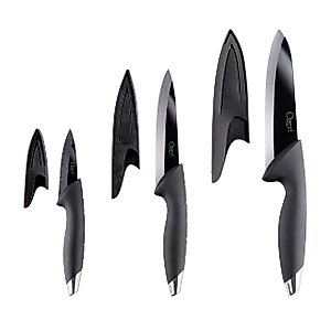 Ozeri Elite Chef Black Ceramic 6-Piece Knife Set
