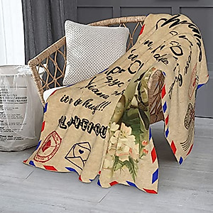 AJIIUSV Uncle Gifts Throw Blanket from Niece Nephew to Uncle Fathers Day Blankets for Uncle Thanksgiving Birthday Gifts Blankets 50"x60"