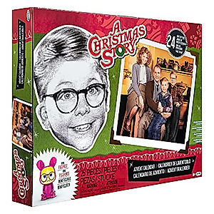 A Christmas Story Advent Calendar 2024 Includes 24 Windows Filled with Silly and Festive 1-inch Figures & Accessories!