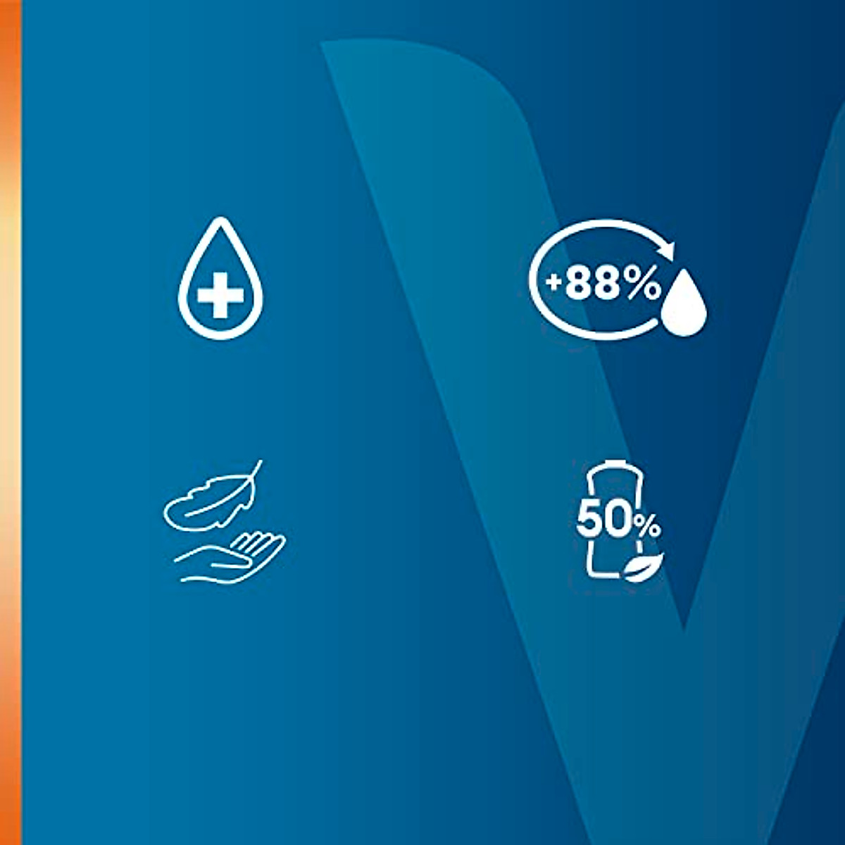 Vaseline Men Cooling Hydration 3-in-1 Face, Hands & Body Lotion for Men for Dry Skin with Menthol & Ultra-Hydrating Lipids 20.3 oz, Pack of 4