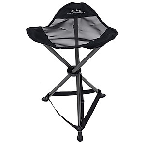 ALPS Mountaineering Tri-Leg XT Stool/Chair, One Size, Black