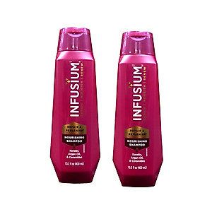 Infusium Shampoo Repair & Replenish 13.5 Ounce (400ml) (Pack of 2)