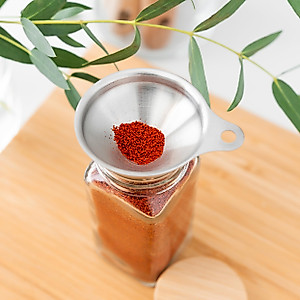 Glass Spice Jars with Label, 24PK Bamboo Spice Jar Set 4oz Seasoning Containers with Labels, Pepper Grinder, 374 Spice Labels, Spice Bottles Funnel, Empty Spice Jars and Shaker Lids Spice Containers
