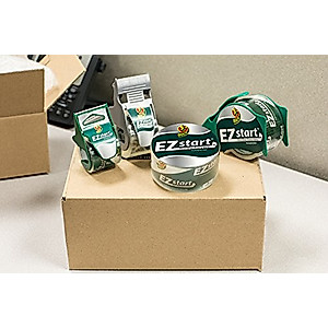 Duck 299002 Brand EZ Start Packaging Tape Clear, 60 Yards/Roll (Single)