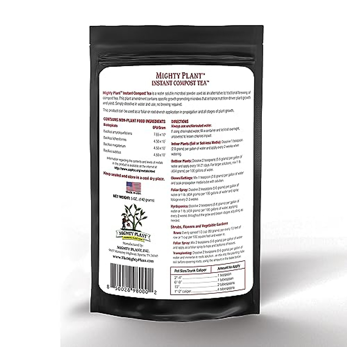 Mighty Plant Instant Compost Tea (5 oz)