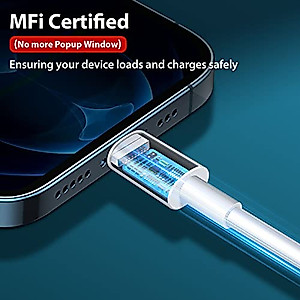 ELOVEN Fast Charging Cable for iPhone 3FT(1M) USB-C Charger Cable Flexible Power Delivery Charging Cable High Speed Data Sync Cord Compatible with iPhone 14/13/12/11 Pro Max/iPad/iPad Air…