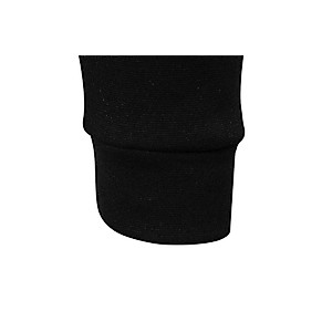 Maiyifu-GJ Men Casual Drawstring Slim Fit Hoodies Novelty Patchwork Pullover Hoodie Lightweight Athletic Hooded Sweatshirts (Black,X-Large)