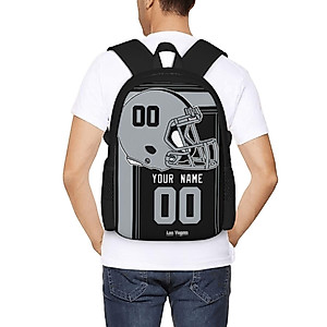 ANTKING Las Vegas Backpack Customized High capacity Personalized Any Name and Number Fans Gifts for Kids Men