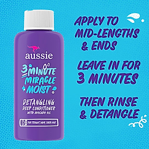 Aussie 3 Minute Miracle Moist Deep Conditioning Treatment, 1.7 fl oz