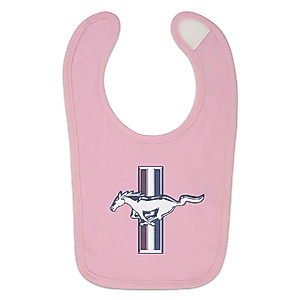 GRAPHICS & MORE Ford Mustang Logo Baby Bib