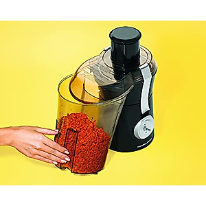 Hamilton Beach 67608 Big Mouth Juice Extractor, Stainless Steel (Discontinued),Large (Renewed)