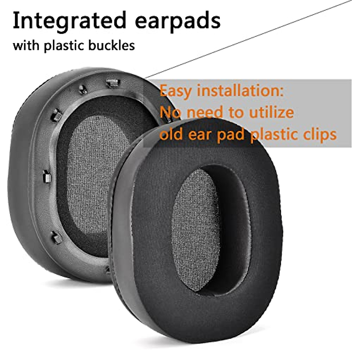 BlackShark V2 PRO Upgrade Quality Cooling Gel Ear pads - defean Ear Cushion Replacement Compatible with Razer BlackShark V2 / V2 PRO gaming Headset, High-Density Noise Cancelling Foam, Added Thickness