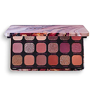Makeup Revolution Forever Flawless Allure, Eyeshadow Palette, Create Long-Lasting Eye Makeup Looks, Vegan & Cruelty-Free, 20g