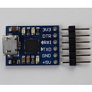 Comimark CP2102 Micro USB to UART TTL Module Serial Converter Programmer for Arduino etc (5Pcs)