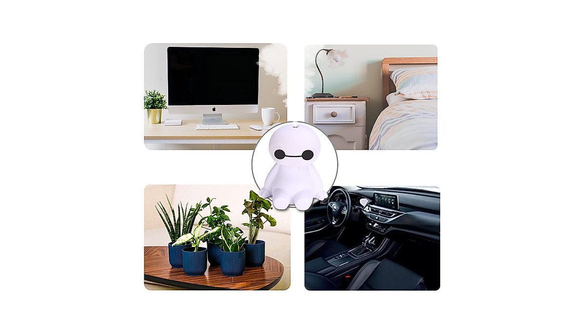 Portable Mini Cool Mist Humidifier for Travel & Office