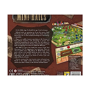 Tasty Minstrel Games Mini Rails, Multi-Colored