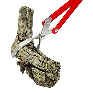 LinaLife 16.5" Aluminum Scissor Tongs Grill Tongs for Camping, BBQ Tongs, Long Reach Lightweight Sturdy Barbecue Tong Durable Never Rust use Charcoal Meat Steak Oven Lifetime Satisfaction Guarantee