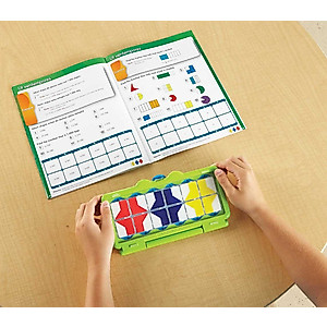 hand2mind VersaTiles Reading Practice Take Along Set for Second Grade, Self-Check Workbook, Homeschooling Games, Case Included, Homeschool Curriculum, 2nd Grade Reading Workbooks, Homeshool Supplies