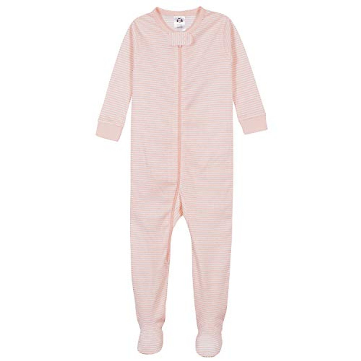 Gerber Baby Girls' 4-Pack Footed Pajamas, Love Llamas Pink, 18 Months