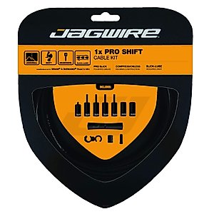 Jagwire Pro Unisex Adult Cables and Sheaths, Black, One Size