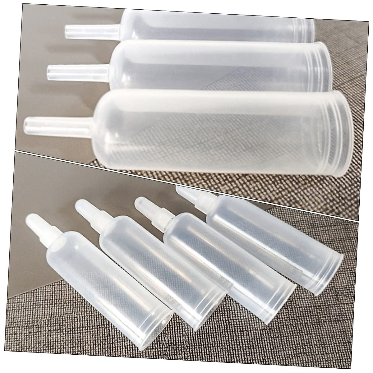 Beavorty 50pcs Ampoule set plastic ampule tips replacement ampule tips ampule dispensing tips applicator tips caps plastic bottle cutter ampule applicator tips bottle tips mini box cover