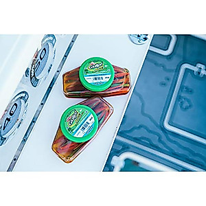 Berkley Gulp! Jerk Shad Saltwater Fishing Soft Bait, Chartreuse Pepper Neon, 5in